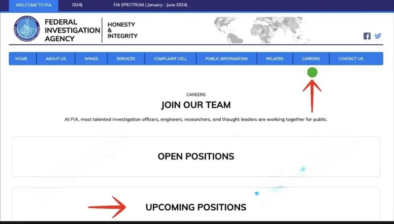 FIA Jobs 2026 Recruitment www.fia.gov.pk FIA Jobs